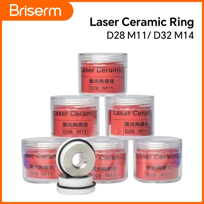 Briserm Laser Ceramic Ring D28 M11 D32 M14 Raytools Ceramic Nozzle ...