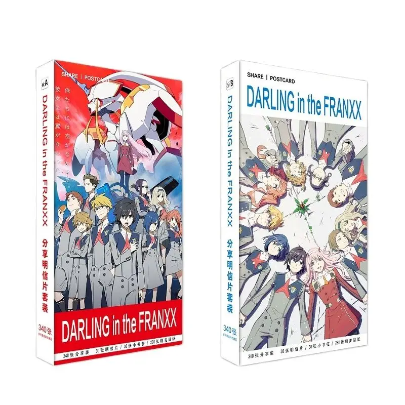 New-180-Pcs-Set-DARLING-in-the-FRANXX-DITF-Anime-Large-Postcard ...