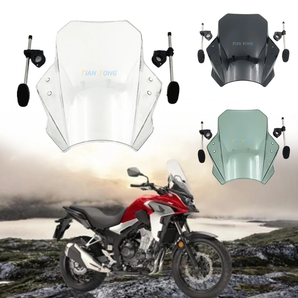 Windshield-Deflector-Clamp-On-Variable-Windscreen-Spoiler-For-Honda ...