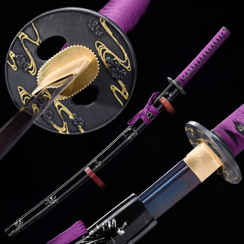 Purple Katana Sword