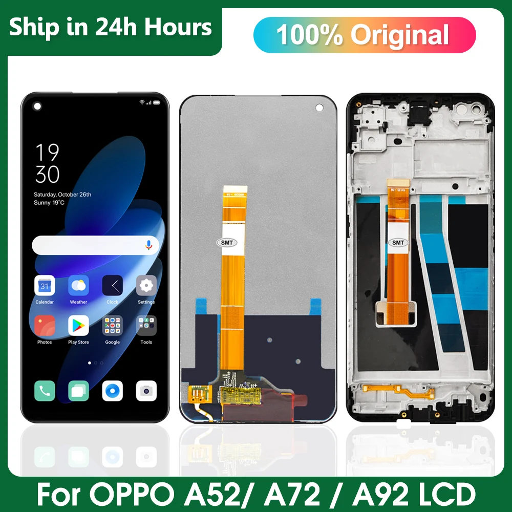 Original for Oppo A72 A92 LCD Display Replacement+Touch Screen ...