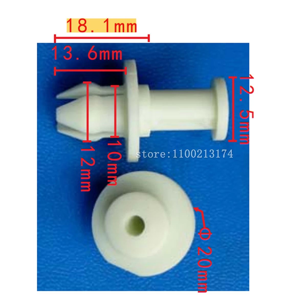 50-100x-OEM-Lower-Bumper-Air-Deflector-Push-In-Retainers-for-09-20 ...