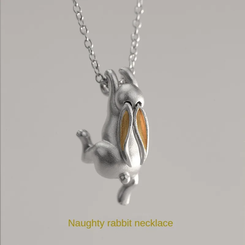 Fashion-Cute-Rabbit-Necklaces-Earrings-for-Women-Vintage-Cartoon-Animal ...