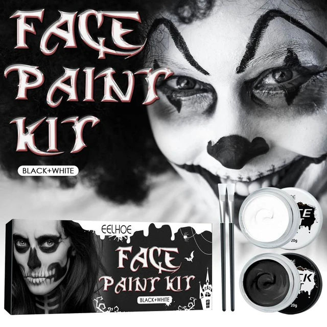 Cool Black And White Face Paint
