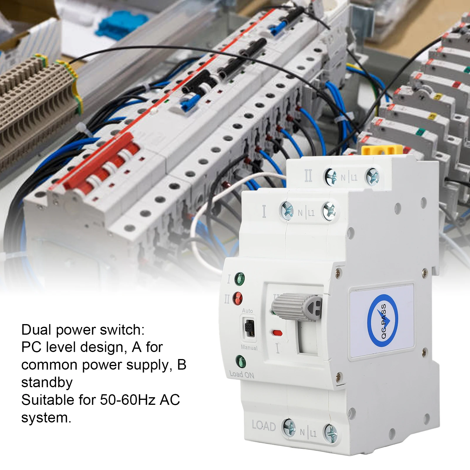 Power Transfer Switch Power Automatic Transfer Switch 2P 63A ...