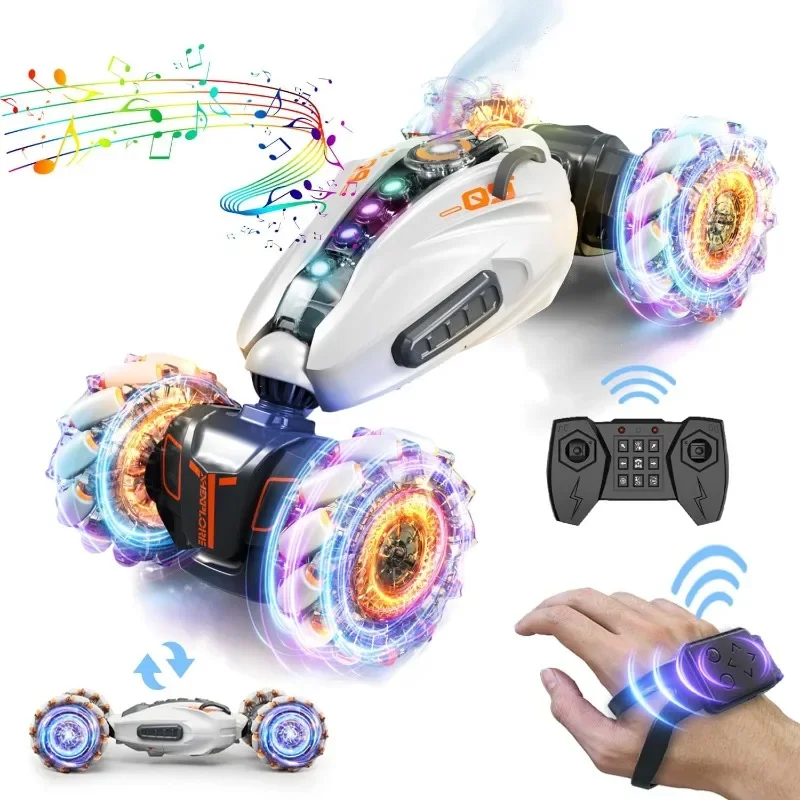 RC-Stunt-Car-2-4GHz-4WD-Remote-Control-Gesture-Sensor-Toy-Cars-Double ...