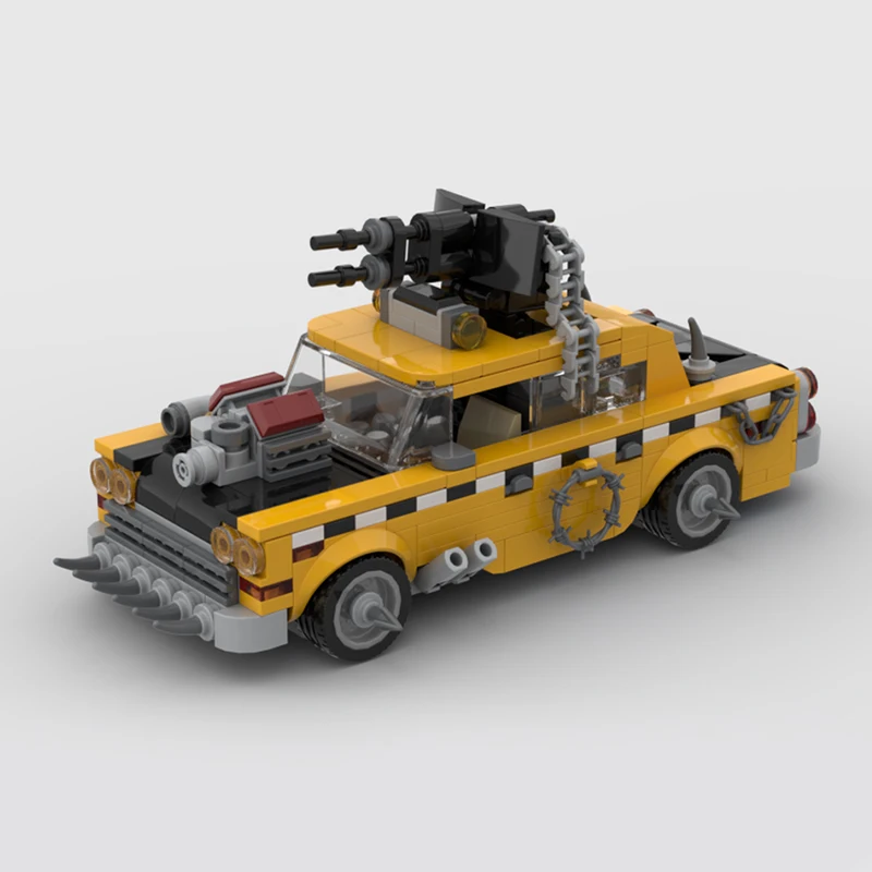 NEW426PCS-MOC-Modularity-1975-Checker-A11-Apocalypse-Taxi-Model ...