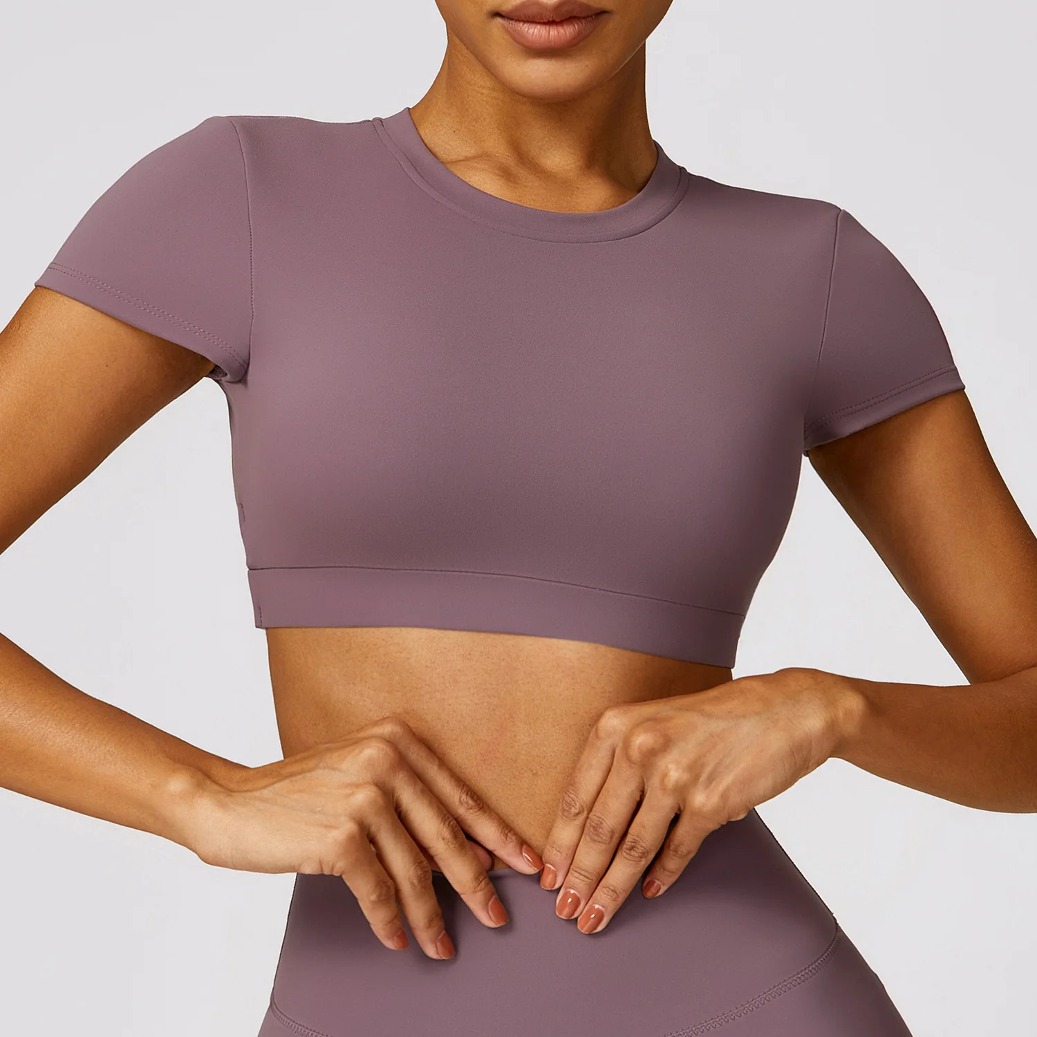 Top deportivo para mujer, Top corto de Yoga con espalda descubierta ...