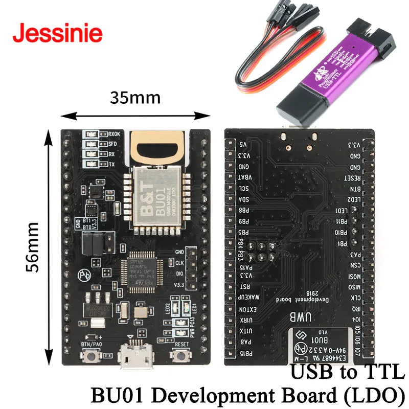 BU01 UWB Indoor Positioning Module Position DW1000 NodeMCU-BU01 ...