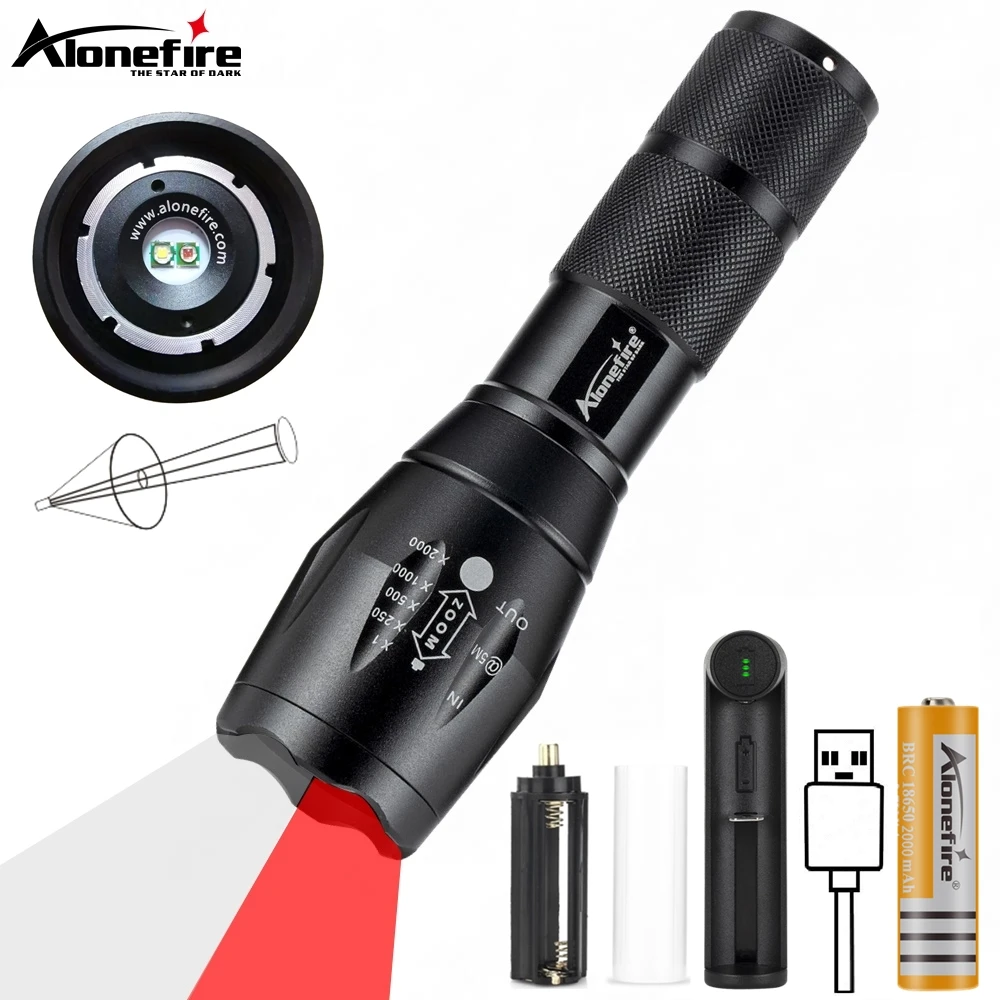 2-in1-White-Red-light-Led-Zoom-Flashlight-Beekeeping-Fishing-Hotel ...