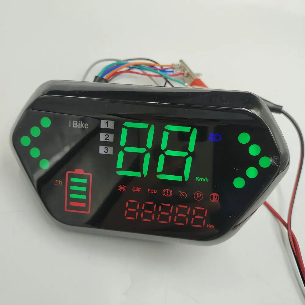 Electric Scooter DISPLAY 48V60V72V for Tricycle Pedal Motorbike Meter ...