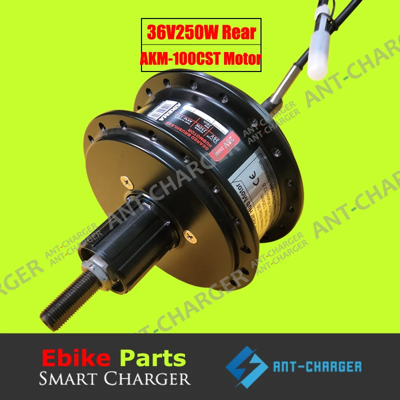 Ebike AKM 100CST Motor 36V 250W Motor Cassette Motor 32holes 36holes ...