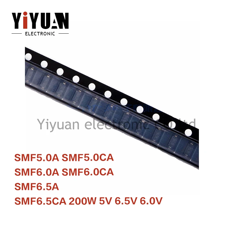 Diodo de SOD-123FL CAK SMF5.0A SMF5.0CA SMF6.0A AG SMF6.0CA CAG SMF6.5A ...