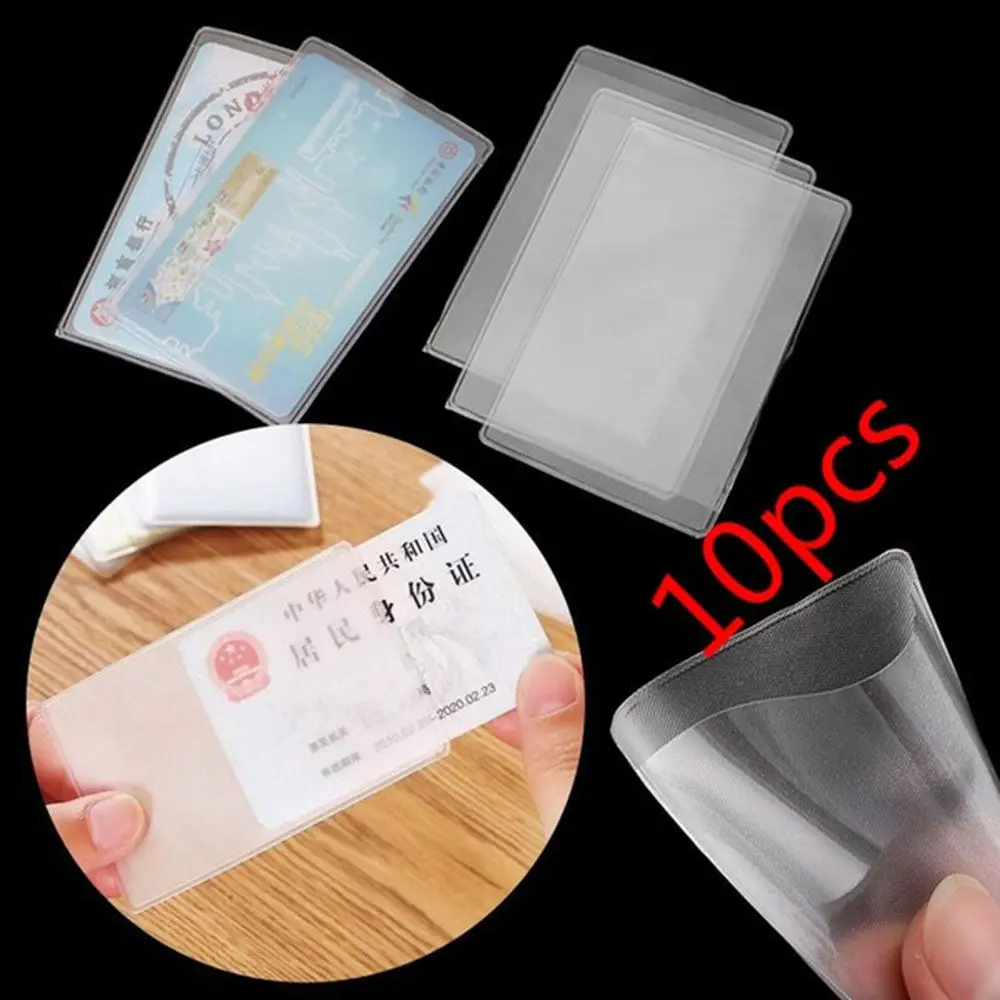 Waterproof-Transparent-Pvc-Card-Cover-Silicone-Plastic-Cardholder-Case ...