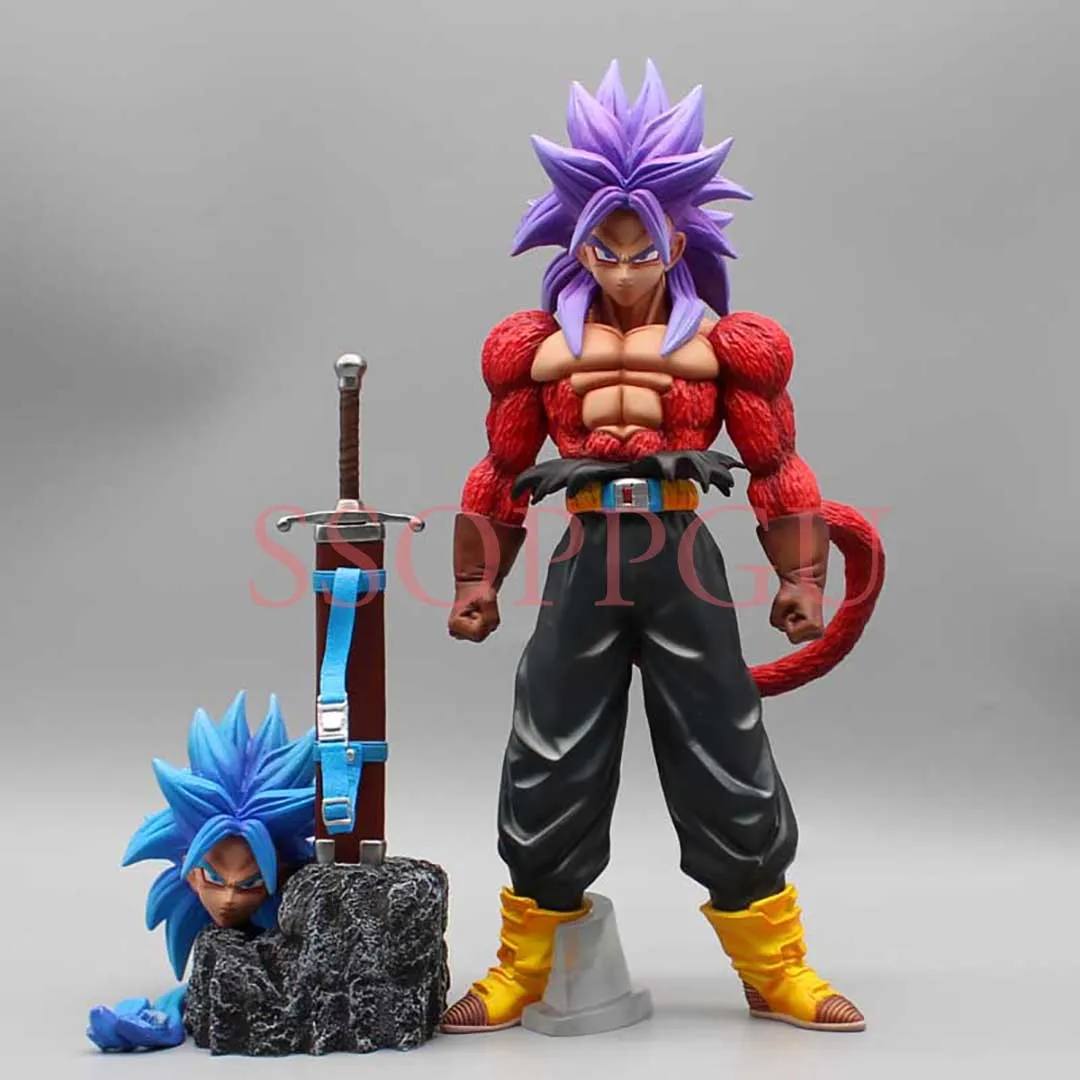 Shop Generic Anime Dragon Ball Figure Saiyan Son Goku Teleport Bejita ...