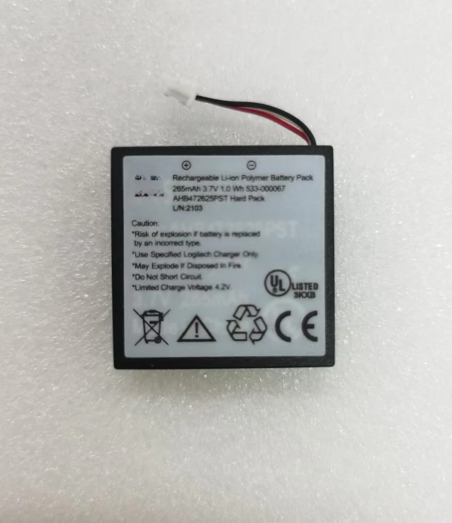 Original-New-533-000067-AHB472625PST-981-000337-265mAh-Battery-for ...