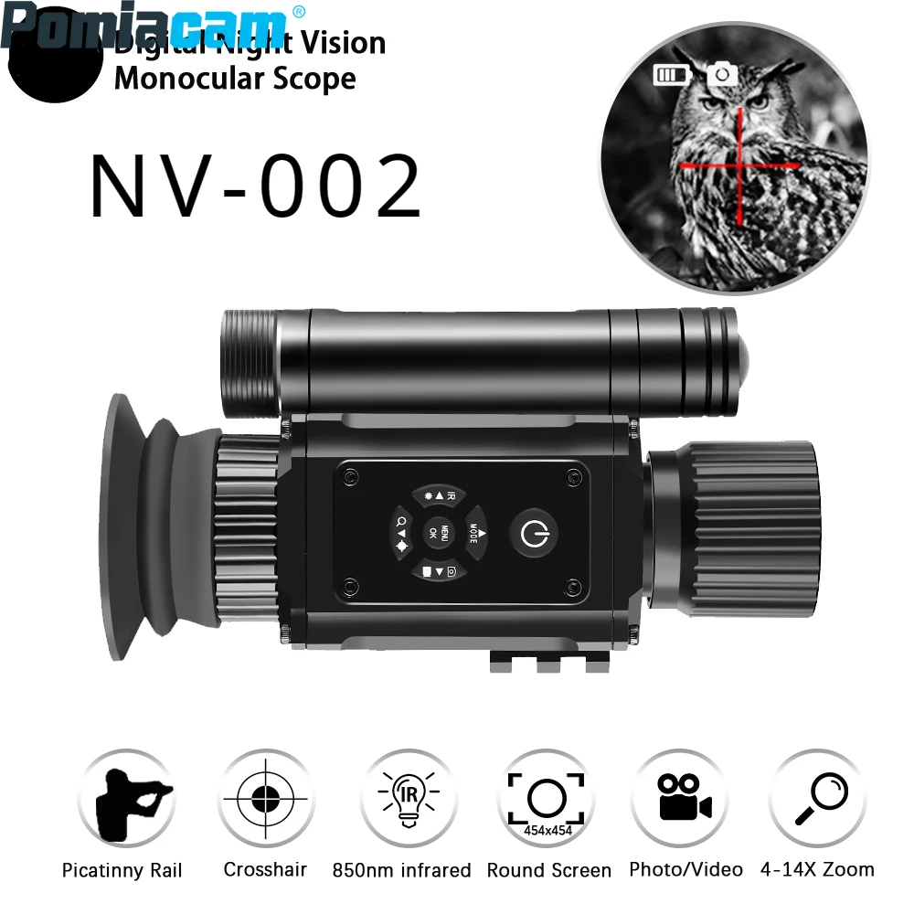 Infravermelho-Monocular-Ca-a-Night-Sight-Scope-Modo-de-Imagem-M-ltipla ...