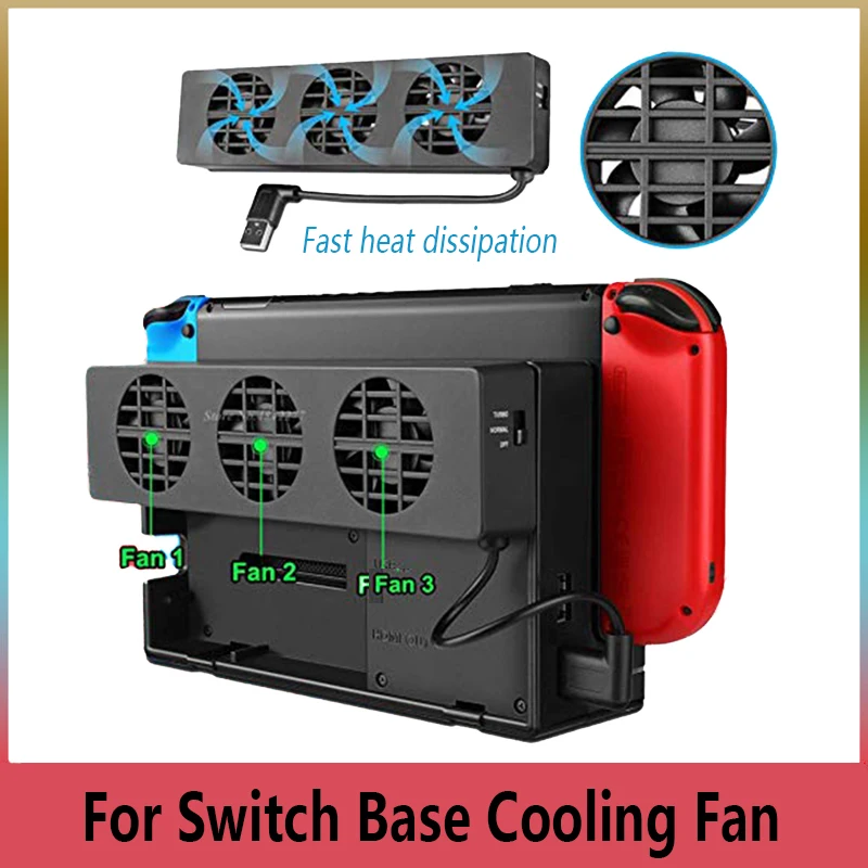 For-Nintendo-Switch-Game-Console-Cooling-Fan-Cooler-USB-Kit-Fan-For-NS ...