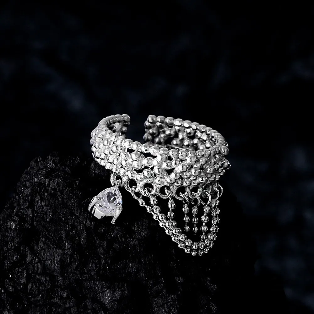 J1267 ZFSILVER Resizable Silver S925 Sterling Luxury Balls Chain ...