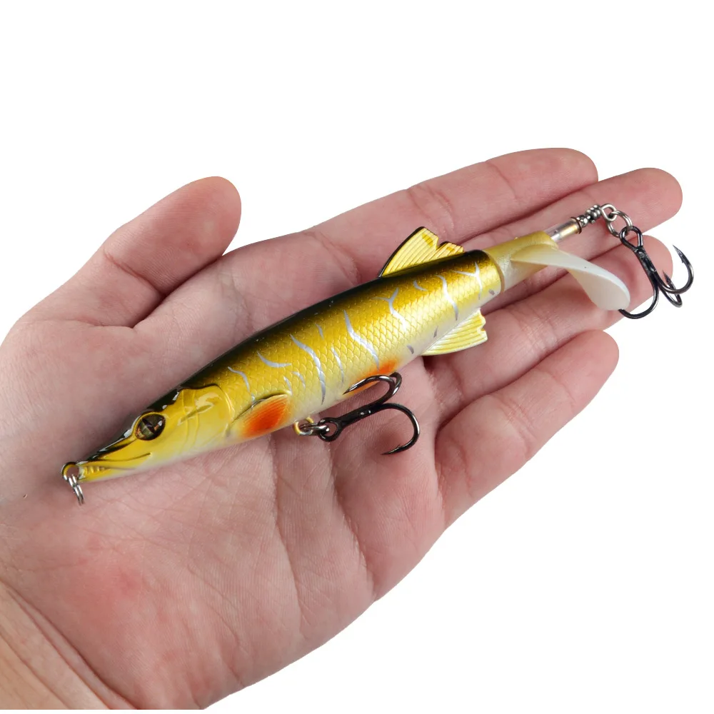 1PCS-13cm-16g-New-Whopper-Plopper-Floating-Popper-Fishing-Lure-with ...