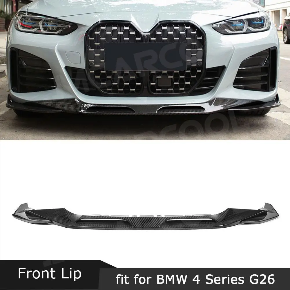 Front-Lip-3-segments-for-BMW-4-Series-G26-M-Sport-Sedan-2020-Bumper ...