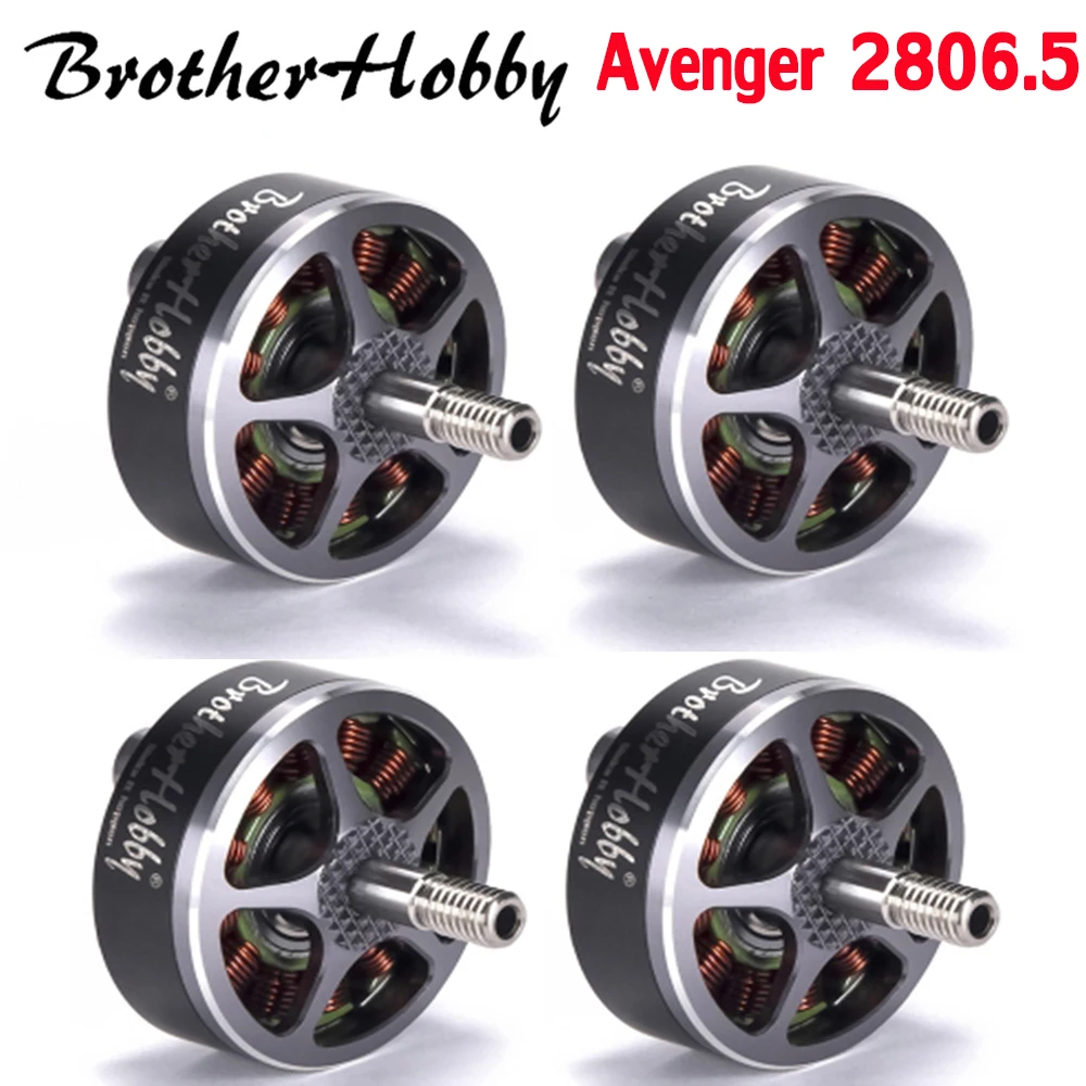 4PCS BrotherHobby Avenger 2806.5 Motor 870/1300/1460/1700/ 1920KV 4-6S ...