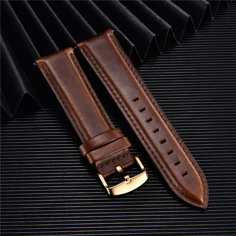 High-Quality-Genuine-Leather-Watch-Strap-18mm-20mm-22mm-Watchband-Quick ...