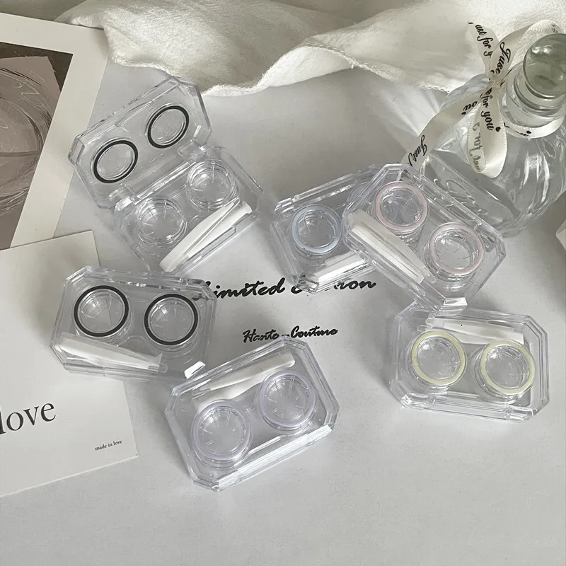 Mini-Clear-Contact-Lens-Box-Portable-Contact-Lens-Soak-Storage ...