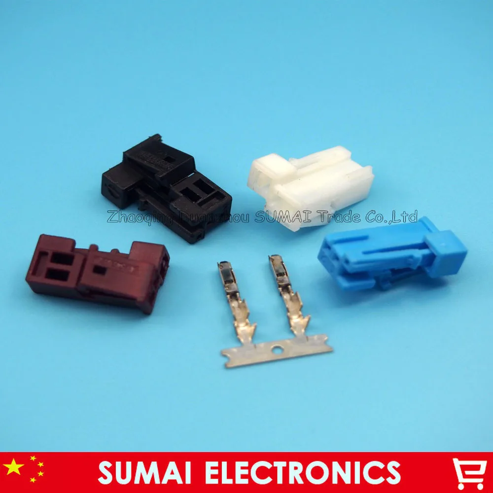 2 Pin Female Treble Plug,auto Sound Tweeter Horn Plug,steering Dial ...