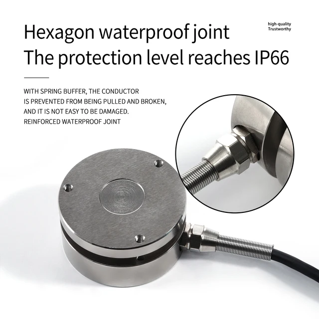 Load Cell Sensor 4x3000KG With Display - Compression Force Weight ...