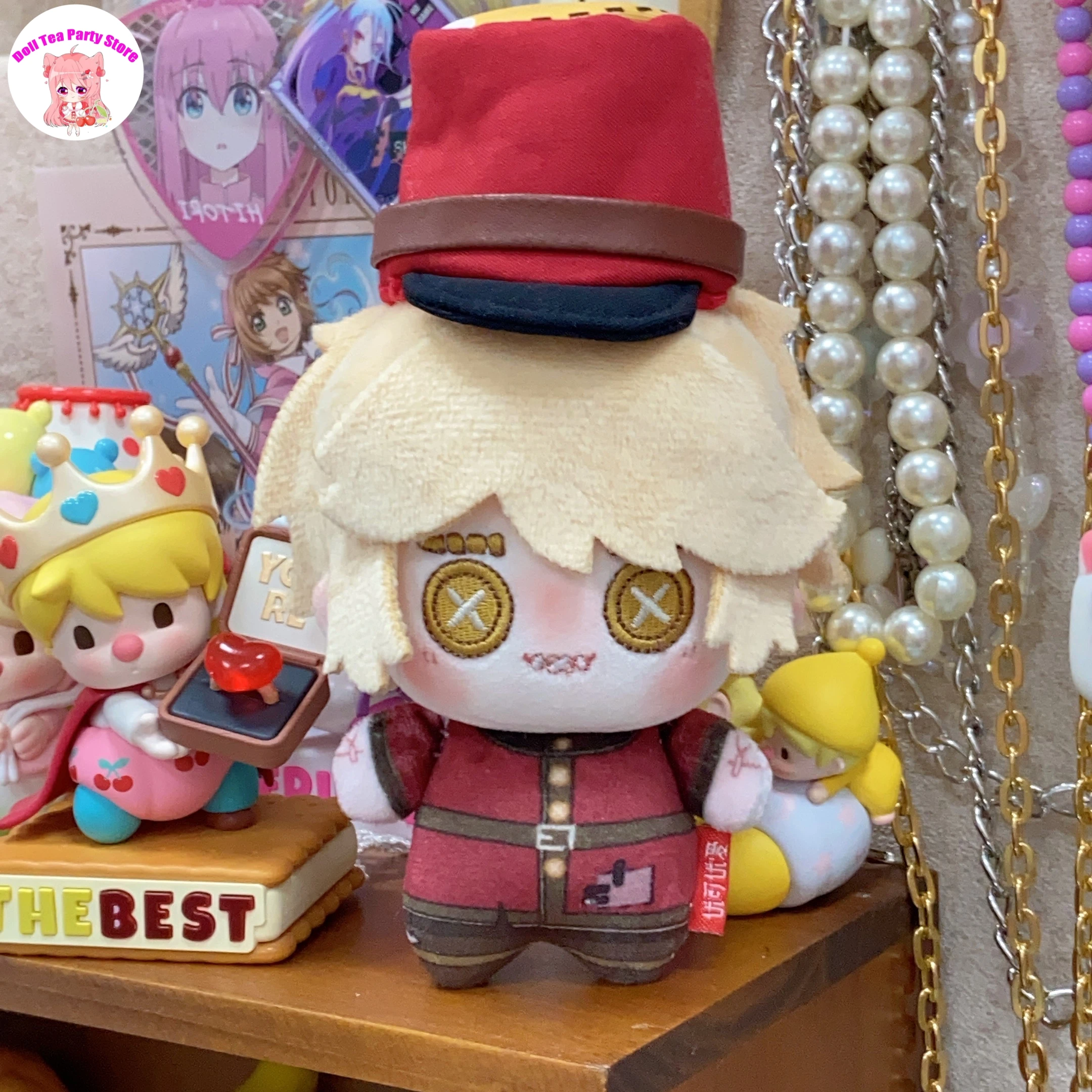 Anime Identity Ⅴ Victor Grantz Postman 10CM Doll With Hat Plush ...