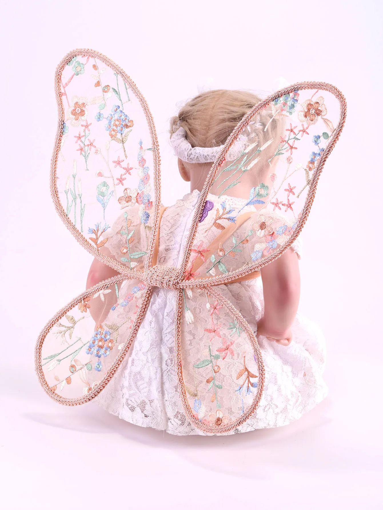 Alas-de-mariposa-de-hojas-de-flores-bordadas-alas-delicadas-hechas-a ...