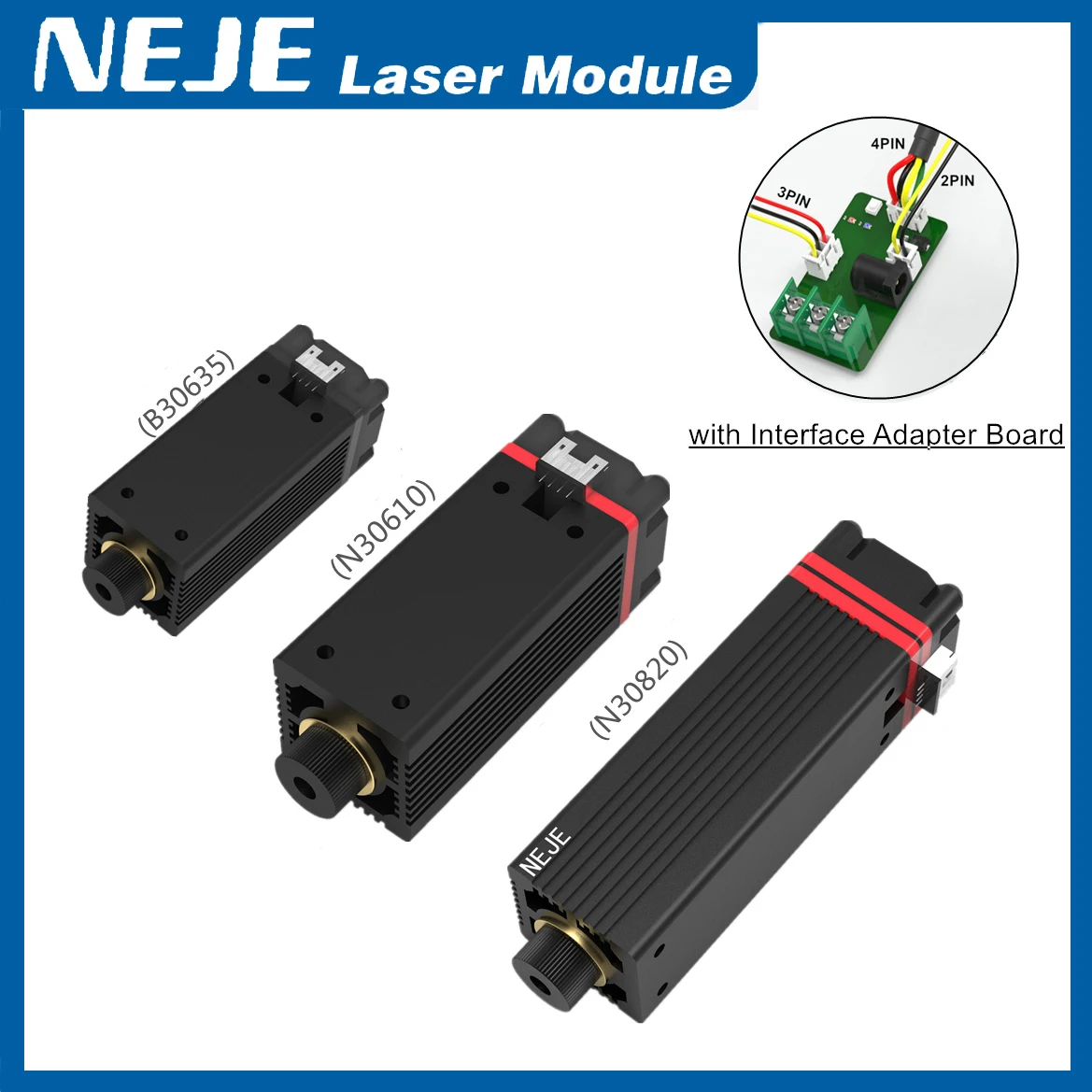 NEJE-Laser-N30820-Laser-Air-Assist-TTL-PWM-450nm-Blue-Light-CNC-Laser ...