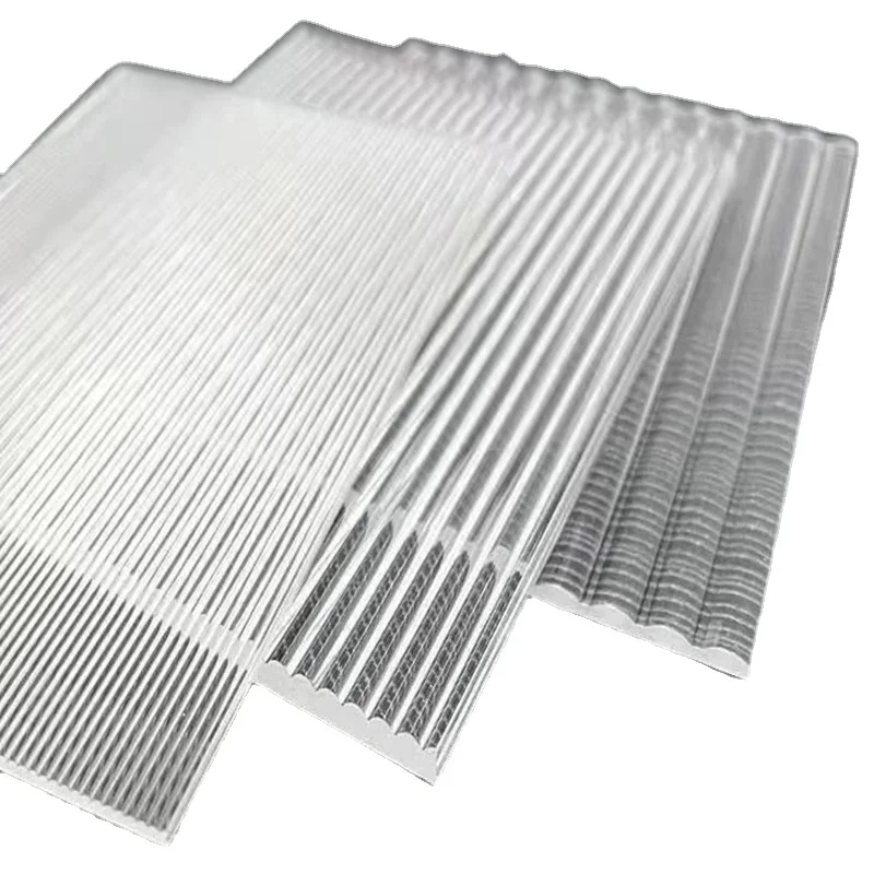 Thick-Wide-Fine-Stripe-Transparent-Acrylic-Stripe-Plate-Wave-Plate ...