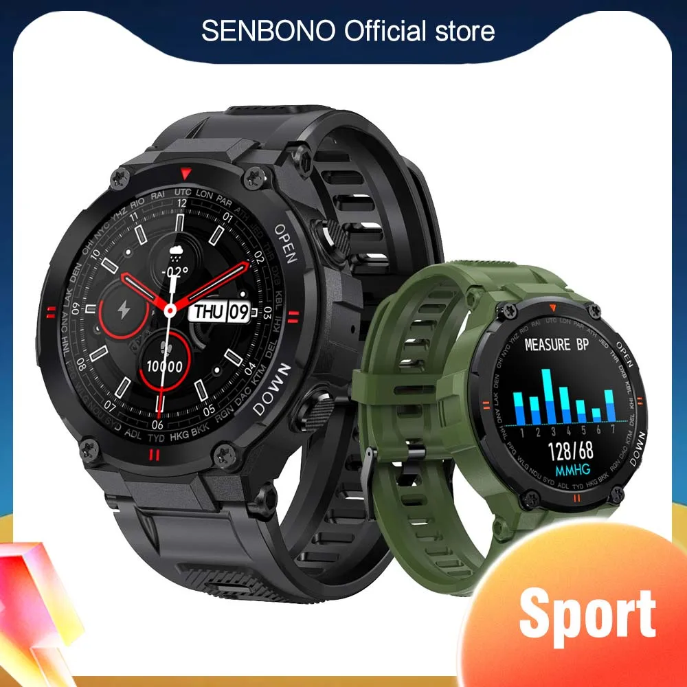 Senbono Smart Watch | Clock Smartwatch - Smart Watch Men Women ...