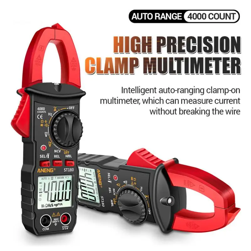 Digital-Clamp-Meter-4000-Counts-Multifunctional-Galvanometer-Car-Amp-Hz ...