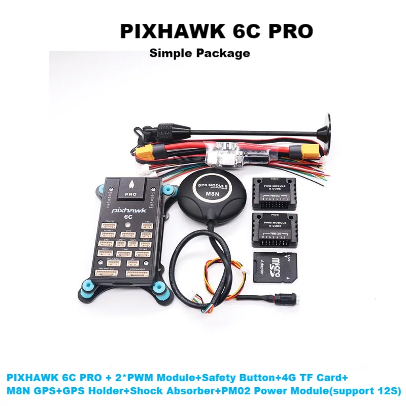 PIXHAWK-6C-PRO-FMUV6C-Ardupilot-PX4-32-Bit-Flight-Controller-Autopilot ...