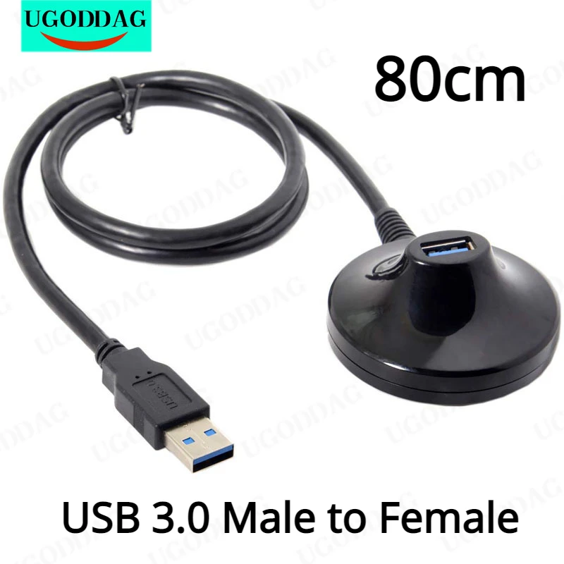 USB-3-0-Type-A-Male-to-Female-Extension-Dock-Station-Docking-Cable ...
