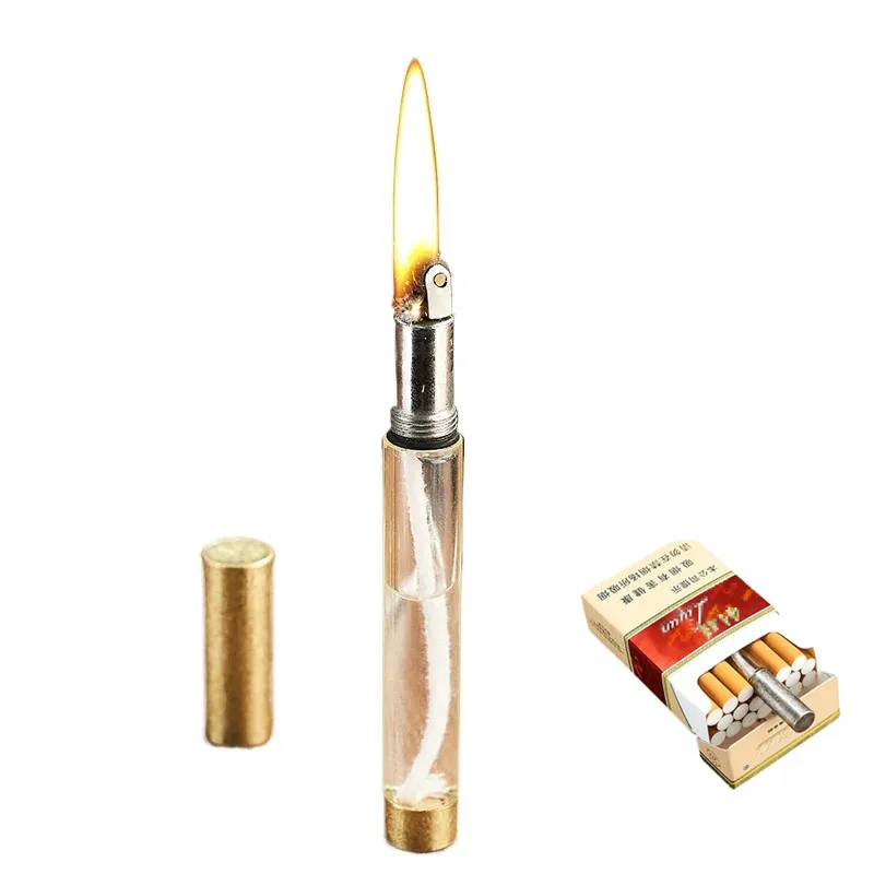 Oil Lighter for Men, Slim and Compact, Transparent Oil Chamber, Sand ...
