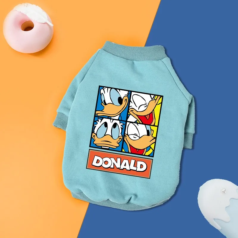 Neue Disney Pet Hunde Kleidung Donald Duck Muster Hunde Hoodies ...