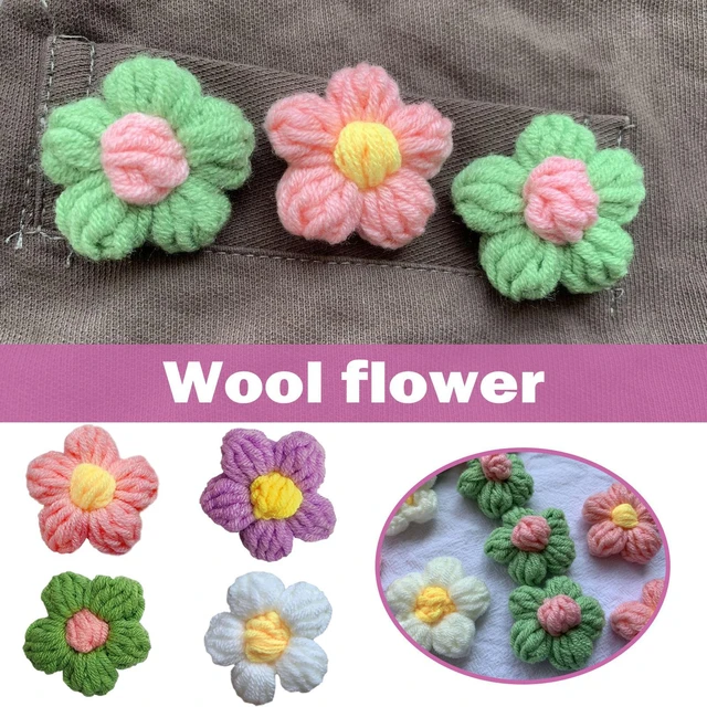 Puff Flower Crochet Pattern