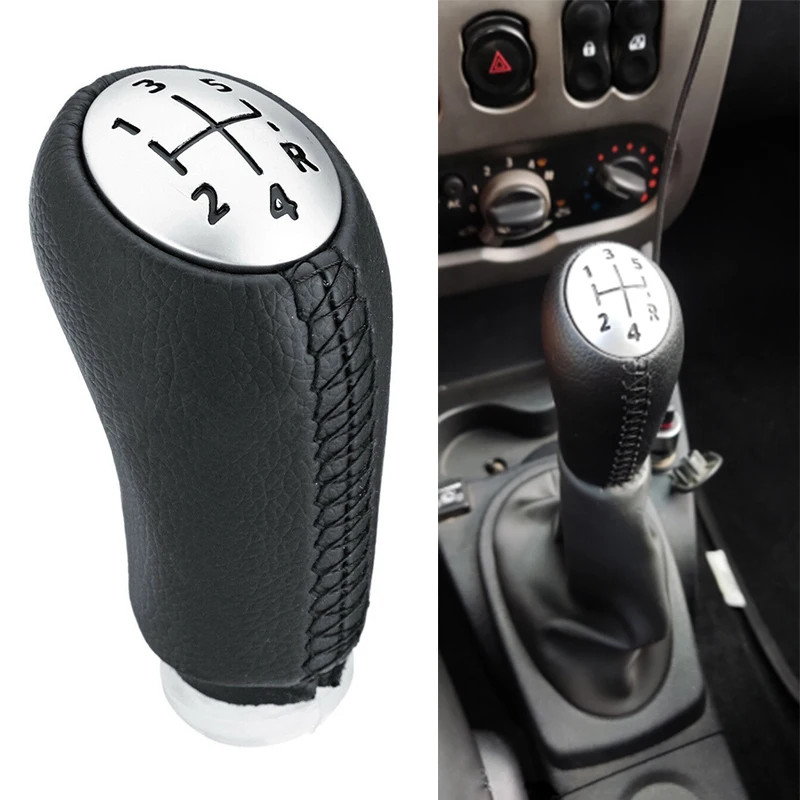 Manual-Transmission-Car-Interior-Gear-Shift-Knob-5-Speed-For-Renault ...