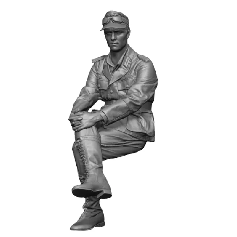 Garage Kit 1/35 Ratio Resin Figure Model Kit Diorama Model World War Ii ...