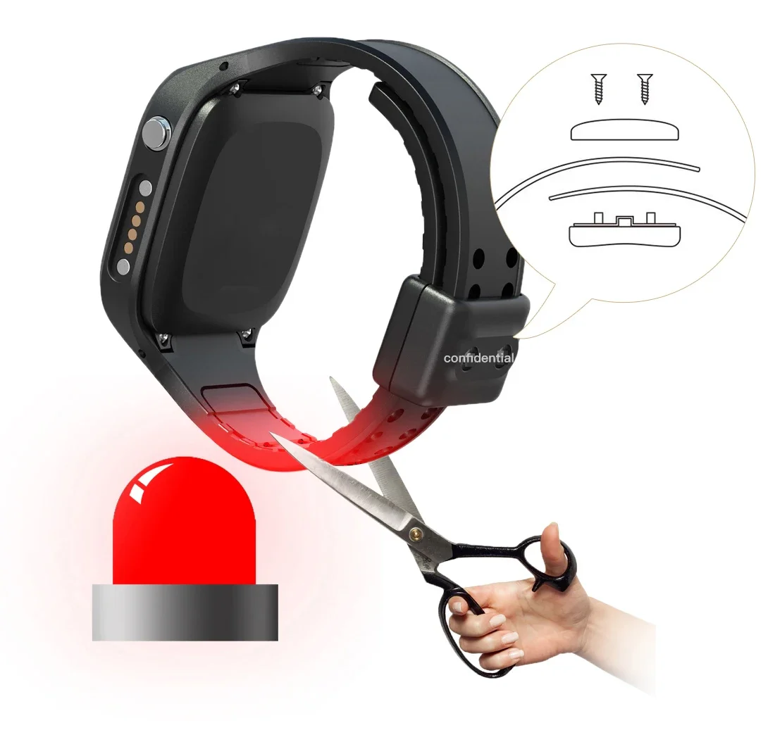 Tamperproof Personal Gps Tracking Bracelet Wrist Ankle Tracker For
