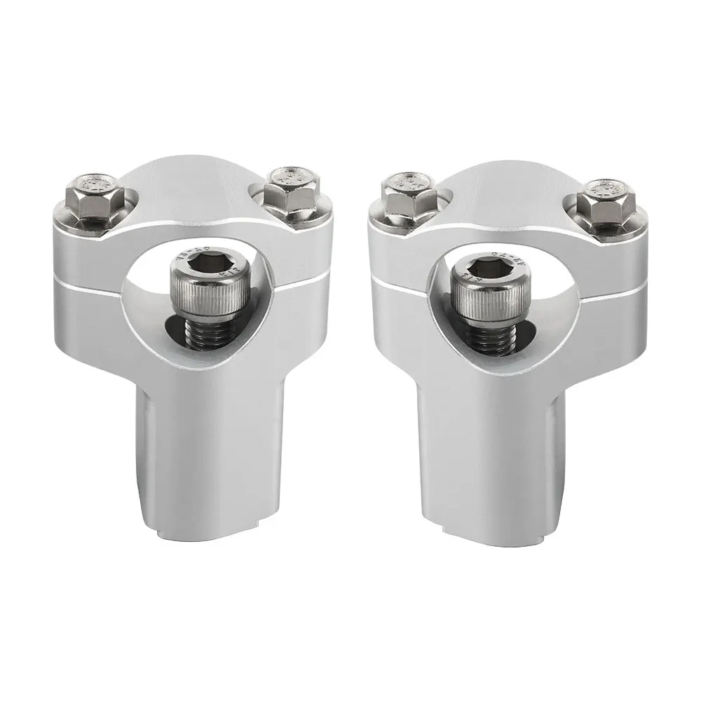 CNC 28mm HandleBar Risers Bar Clamp Mount For KTM 350 SXF XCF 11-15 EXC-F 12-19 De nouvelles ...