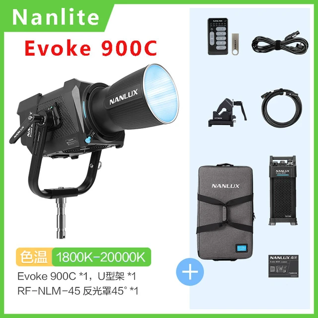 Nanlite Evoke 900C RGB Full Color Photography Video Light, 55% OFF