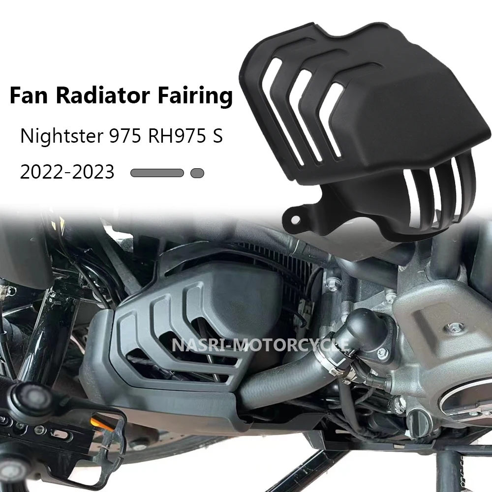 Motorcycle-Fan-Radiator-Cover-Fairing-Hot-Cooling-Air-Deflector-Spoiler ...