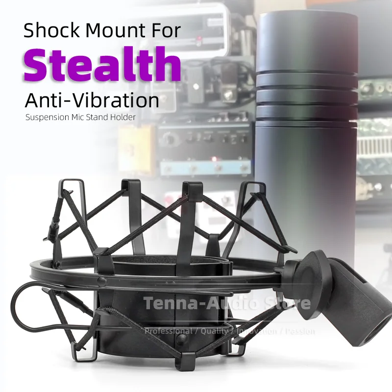For-Aston-Stealth-Recording-Mike-Shock-Mount-Suspension-Microphone ...