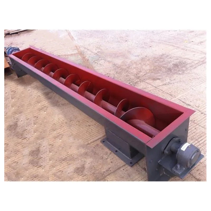 Customize Environmental Heavy Duty Powered Custom Screw Conveyor Auger ...