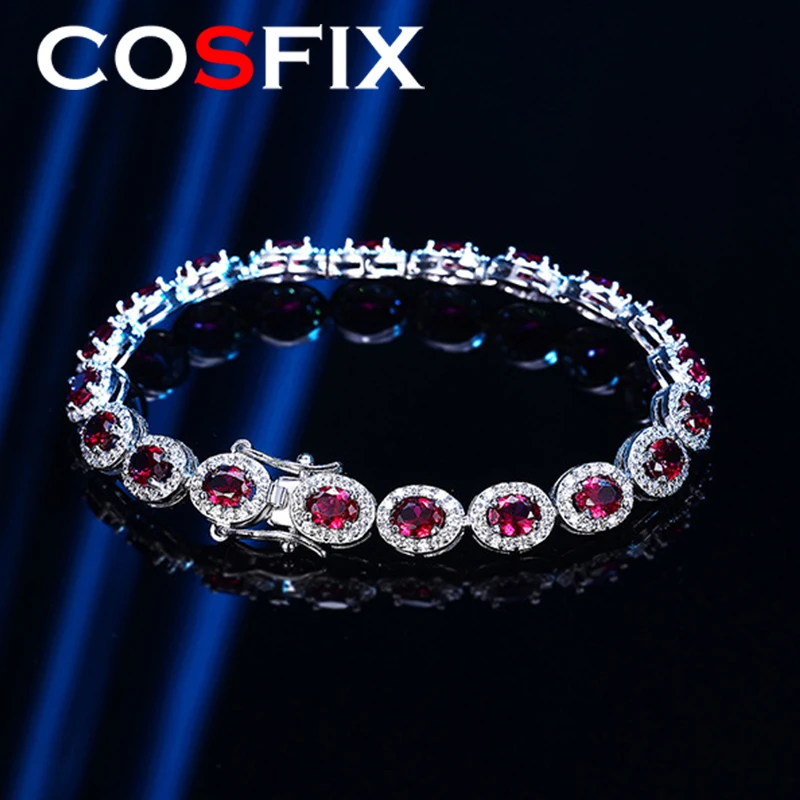 COSFIX Ruby Bracelet 2022 New Women's Bracelet Simple Luxury Exquisite ...